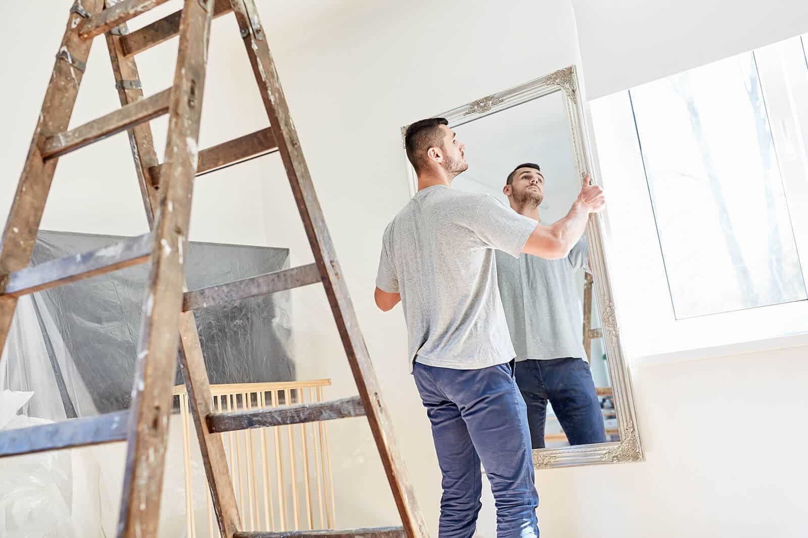 Mirror & Picture Hanging Services | Men Behaving Handy